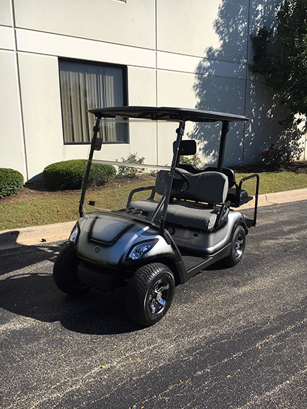 2010_custom_silver_black_1 - Harris Golf Cars
