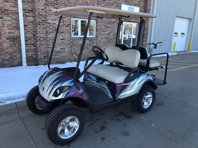 2010_custom_silver_tribal_1 - Harris Golf Cars