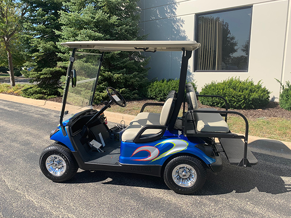 2016_blue_custom_1 - Harris Golf Cars