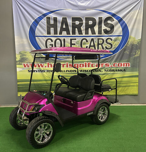 Custom Barbie Pink Golf Car - Harris Golf Cars
