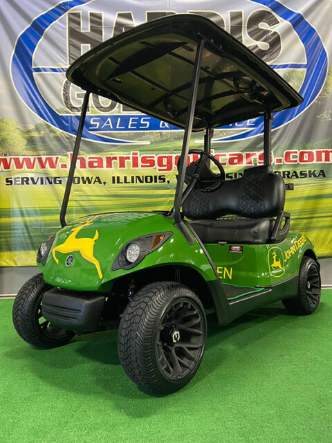 Custom John Deere Golf Car - Harris Golf Cars